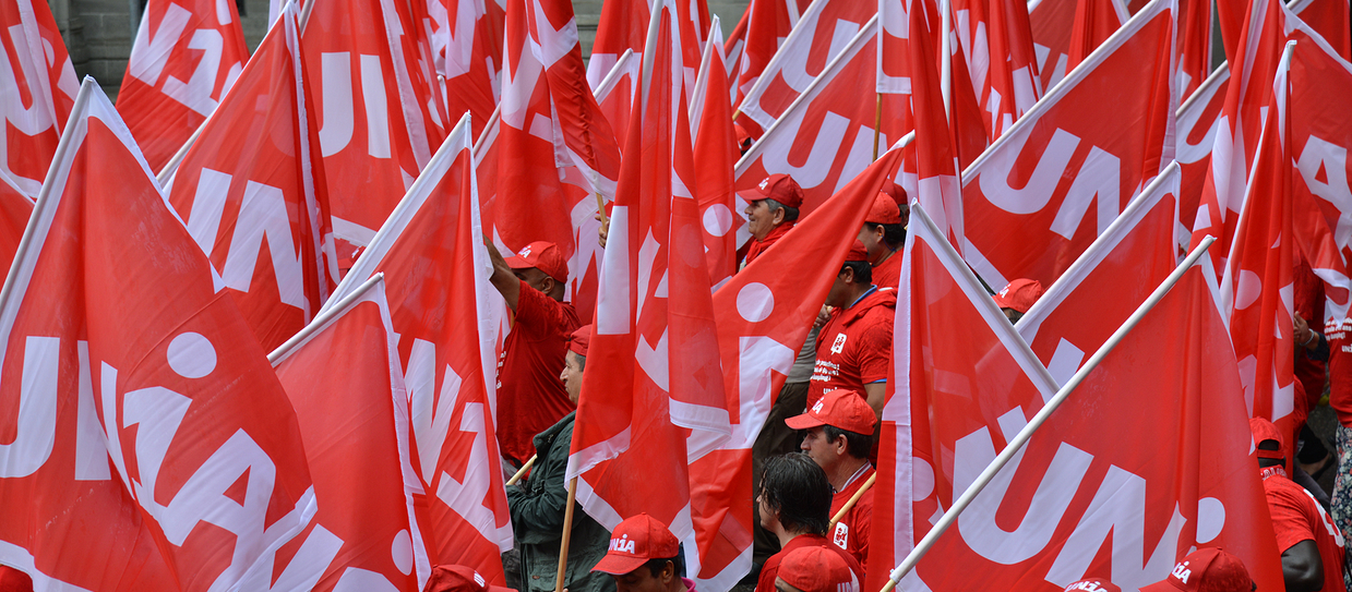 Unia, die Gewerkschaft